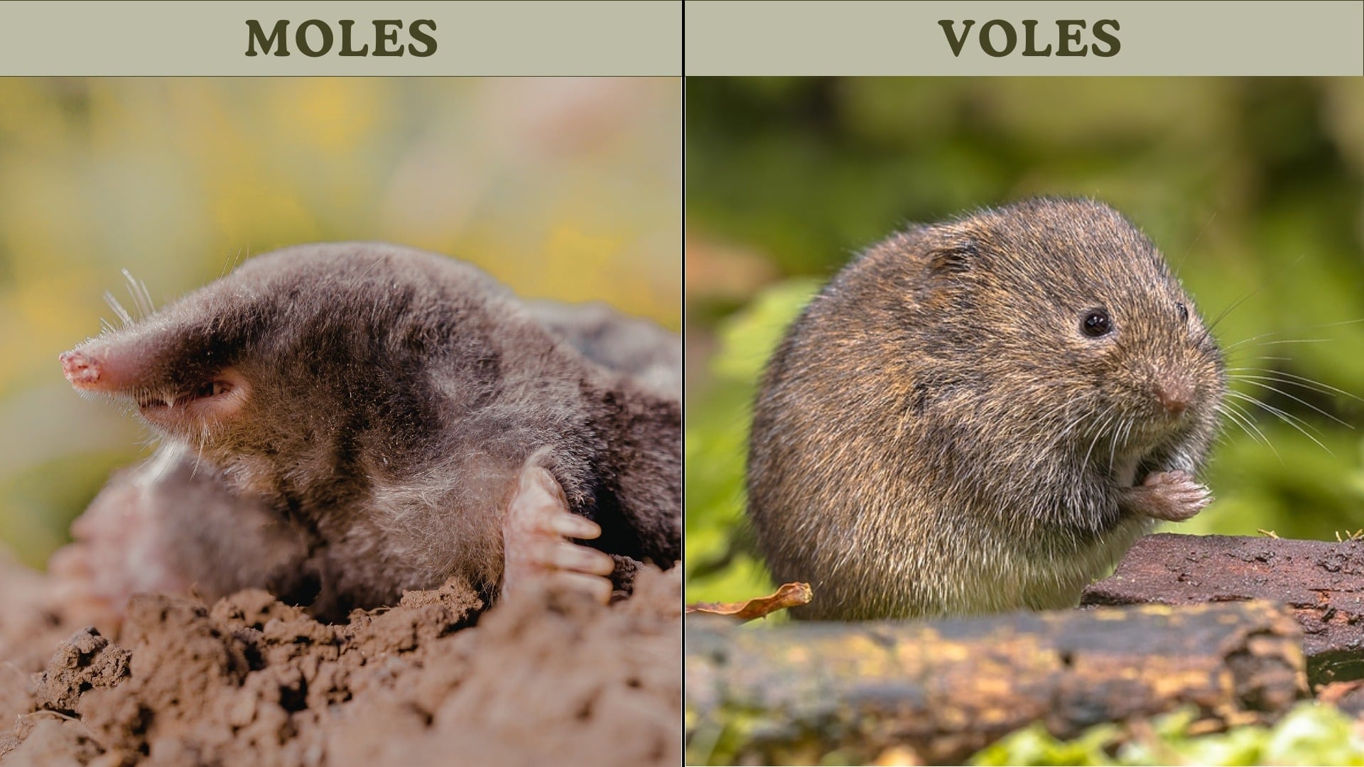 How to get rid of voles moles permanently (Proven Methods) | BC Pest ...